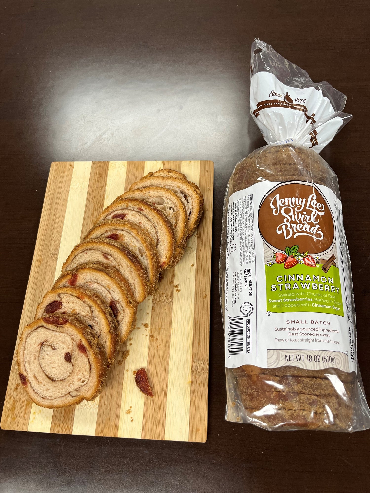 Strawberry Cinnamon Swirl Bread – Jenny Lee Swirl Bread
