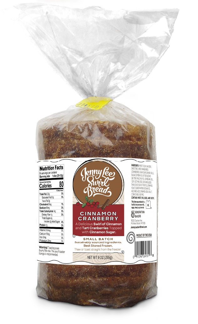 All products – Jenny Lee Swirl Bread